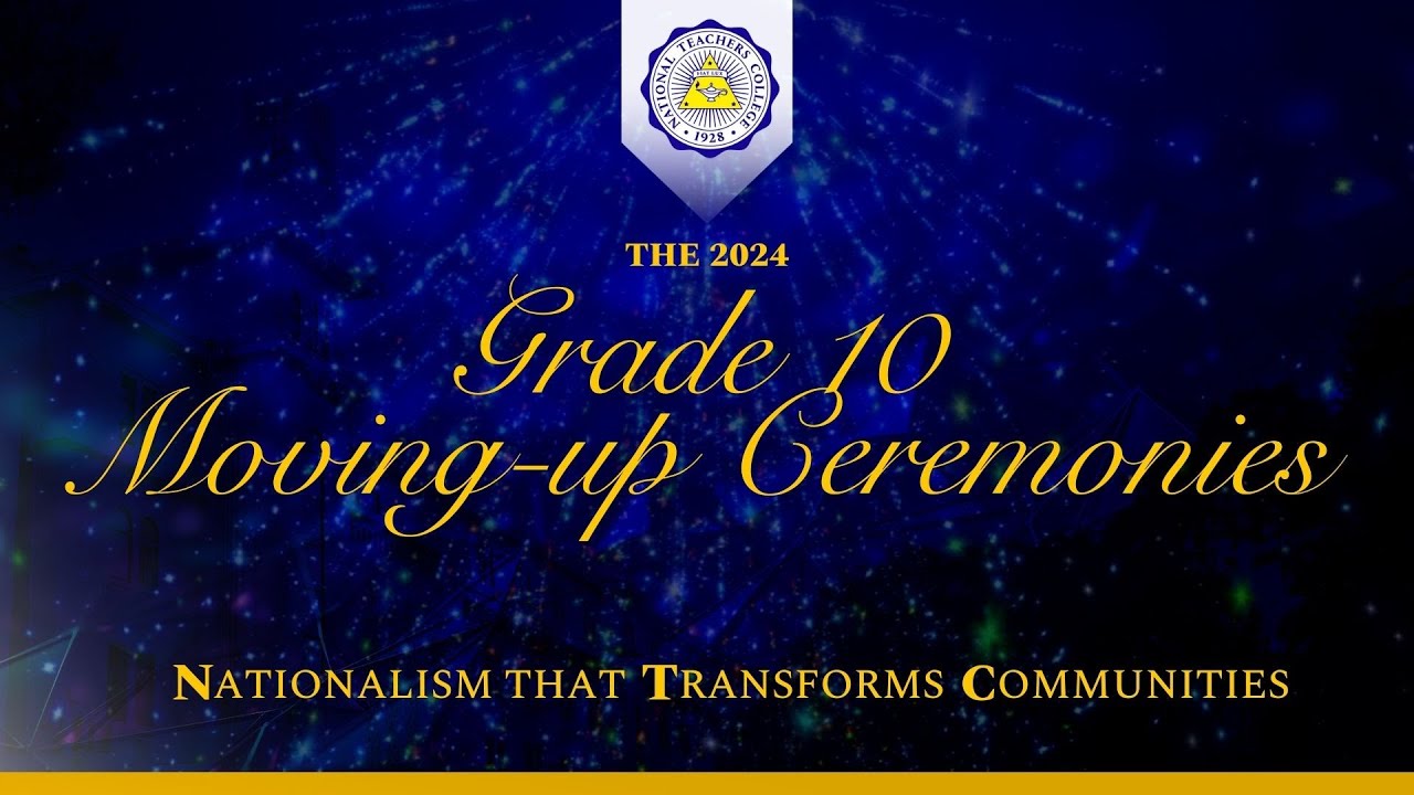 The 2024 Grade Ten Moving-up Ceremonies - YouTube