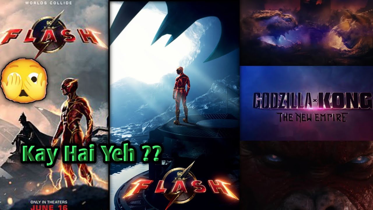 The Flash Trailer 2 - Review & Godzilla x Kong The New Empire ...