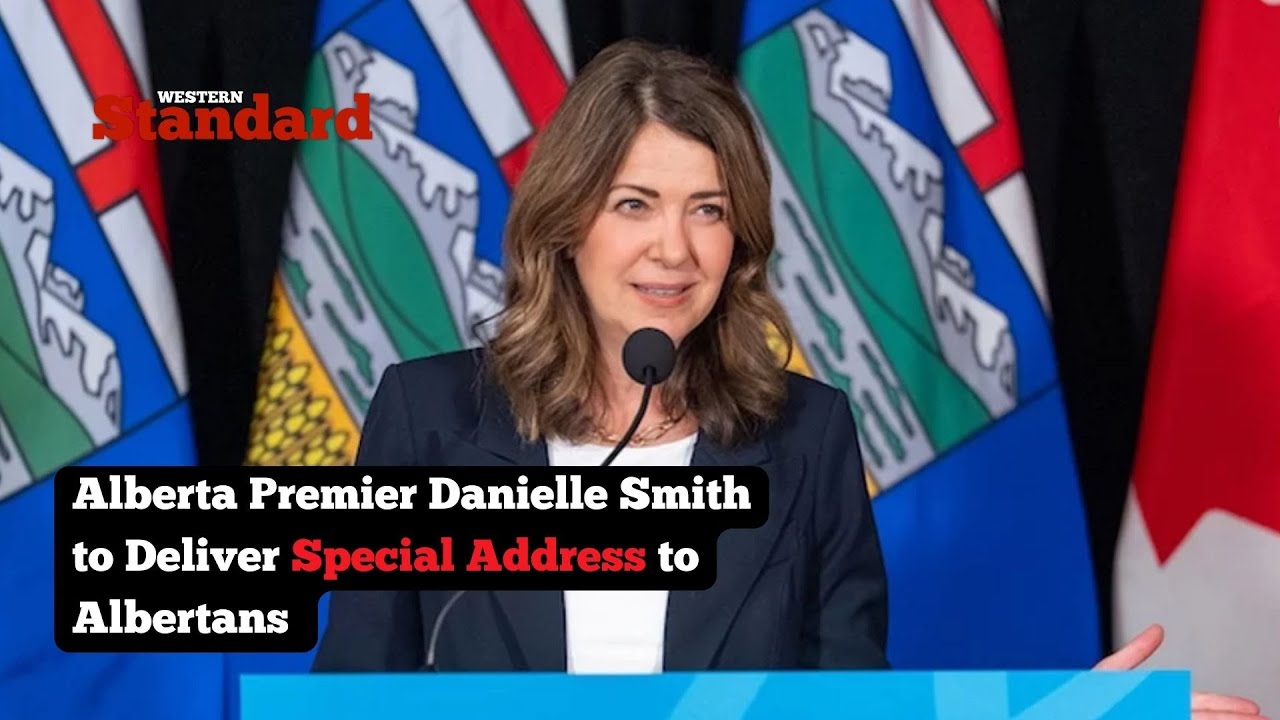 Premier Danielle Smith to deliver special address to Albertans - YouTube