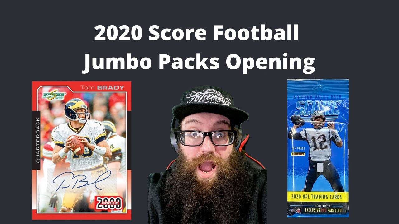 2020 Score Football Jumbo Packs Opening Bonus At The End! - YouTube