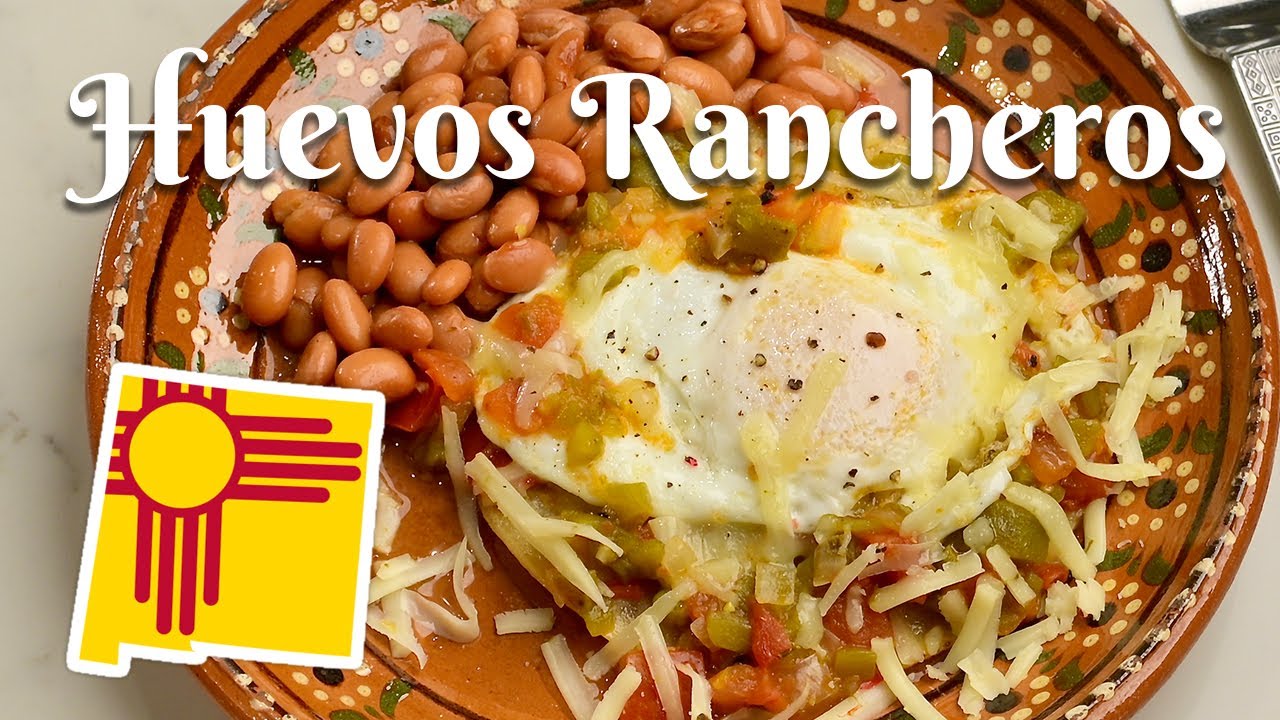 HOW TO MAKE HUEVOS RANCHEROS WITH HATCH GREEN CHILE: Simple Authentic ...