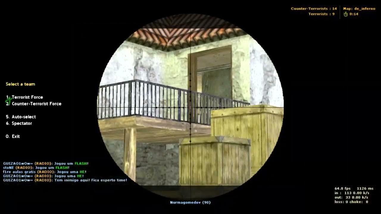 5k AWP + No Scope - Nurmagomedov - Counter-Strike 1.6 - YouTube