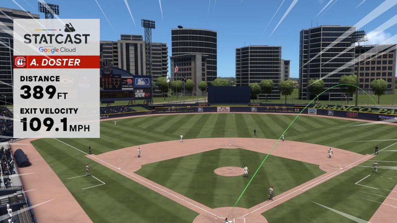MLB Road To The Show 24 Home Run Animation - YouTube