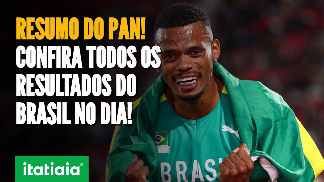 RESUMO DO PAN | TODOS OS RESULTADOS NO DIA DO BRASIL NO PANAMERICANO NO ...