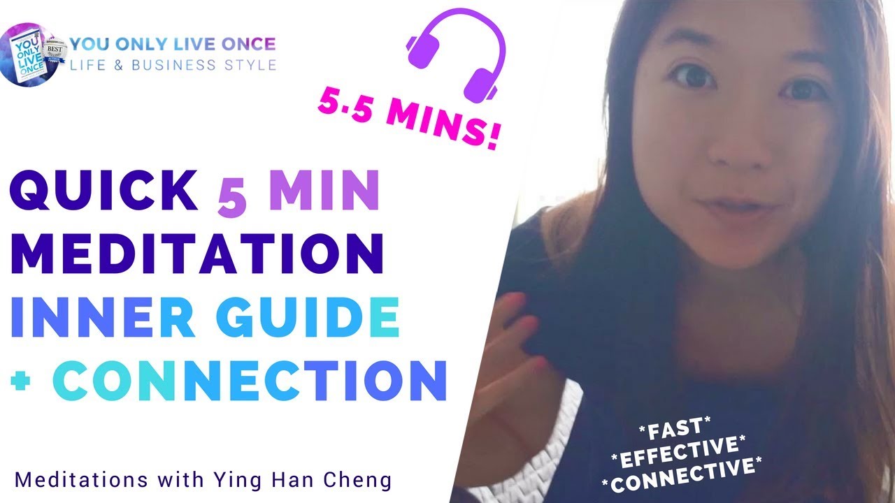 5min guided mindfulness meditation: Connect with yourself quickly - YouTube