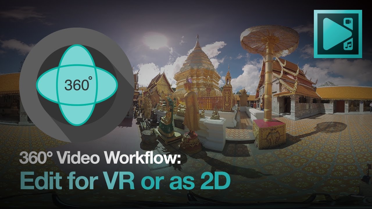 How to Edit 360° Video: For VR or as 2D in VSDC - YouTube