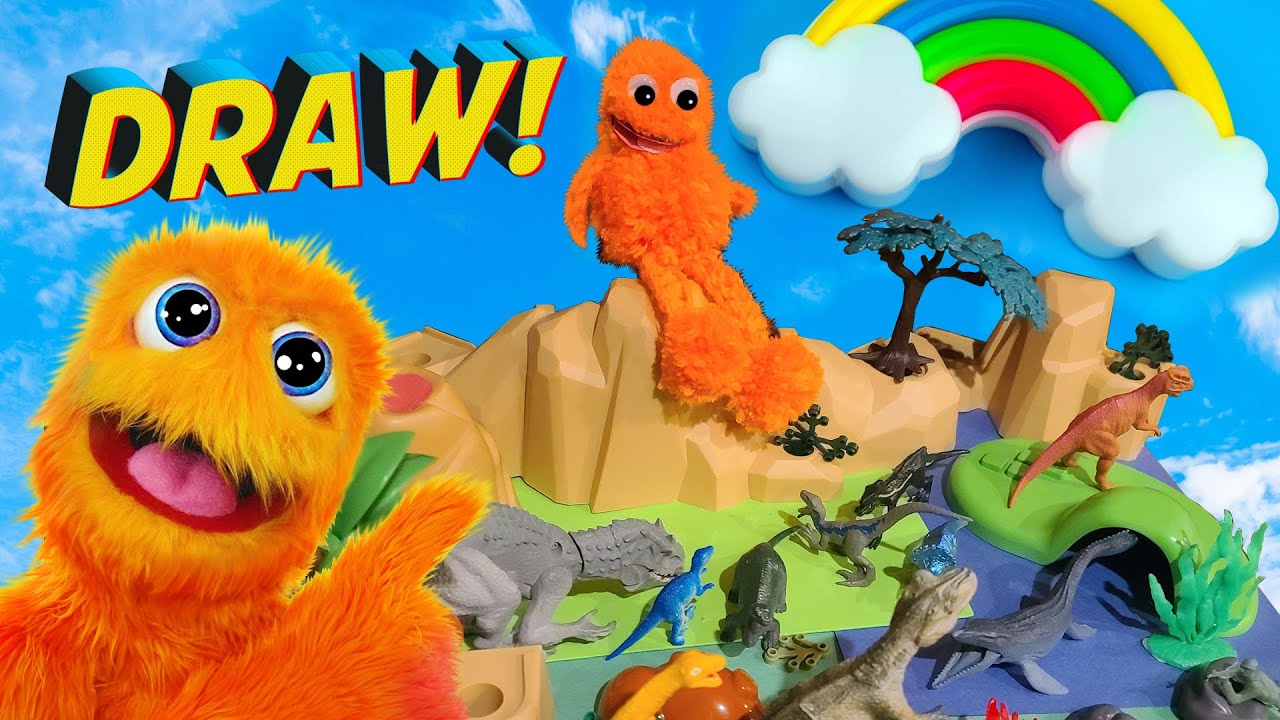 Новый эпизод Fuzzy Puppet !! Детские рисунки // Фан-арт - YouTube