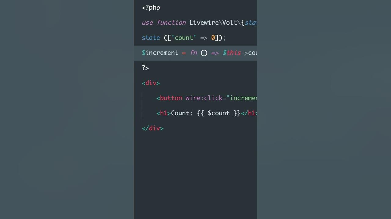Laravel Volt Is Now In Beta Single Page Livewire Components ⚡️ Youtube