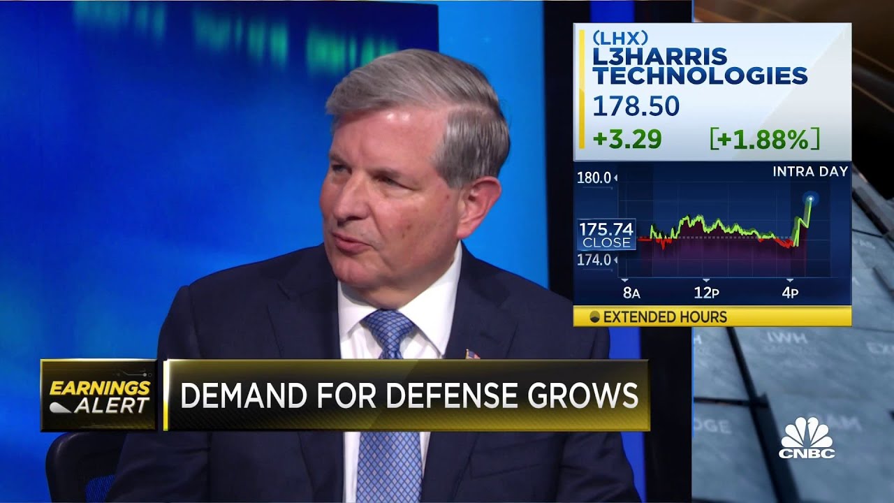 L3Harris is growing 'double-digits' in space business, says CEO Chris ...