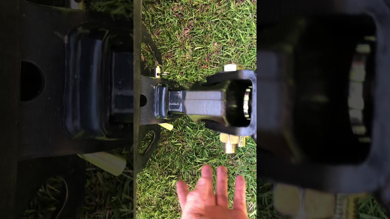 Hooking Up the Trailer Hitch - YouTube