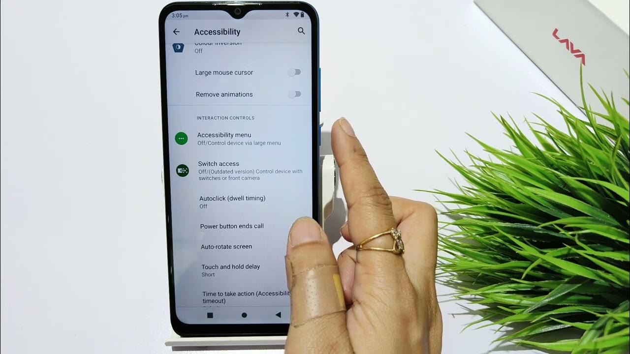 How to enable power button end call in Lava z2,z2s,z2 max | Power button end call kaise set kare ...