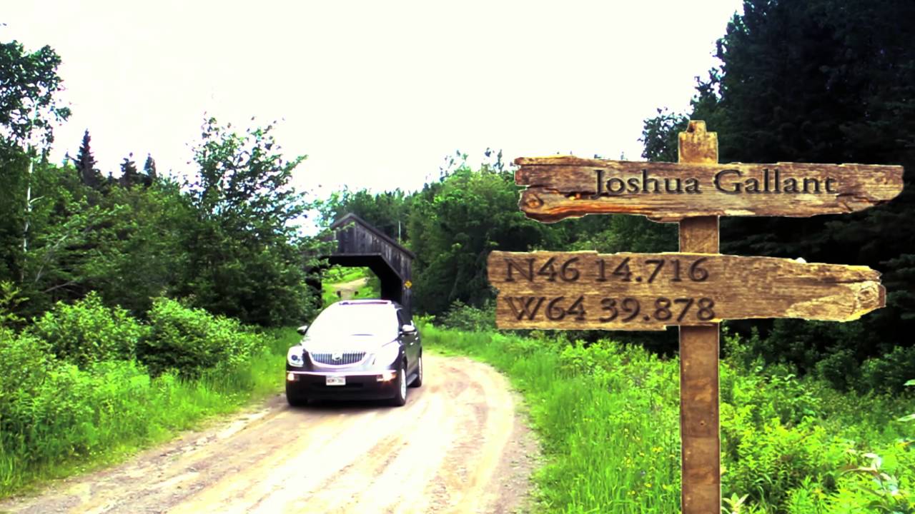 Covered Bridge N.B. - Joshua Gallant Covered Bridge - YouTube