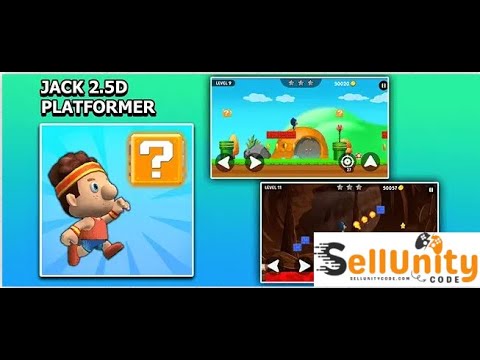 Jack Platformer Game Unity Source Code Best Quality : Sellunitycode - YouTube