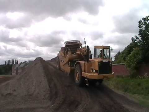 Agripower Cat 615C Elevating Scraper - YouTube