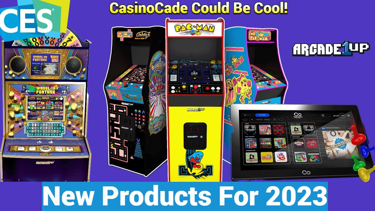 Arcade1up CES Infinity Game Table New Hardware, Games, and Interface ...