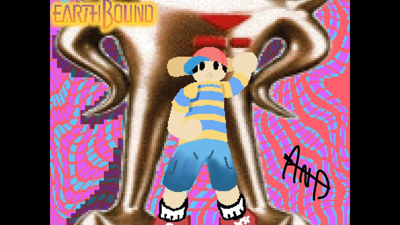 Earthbound Fan-made drawing - YouTube