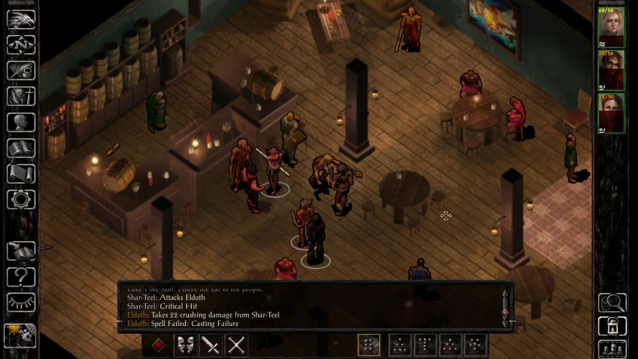 Baldurs Gate : Shar-Teel vs. Eldoth - YouTube