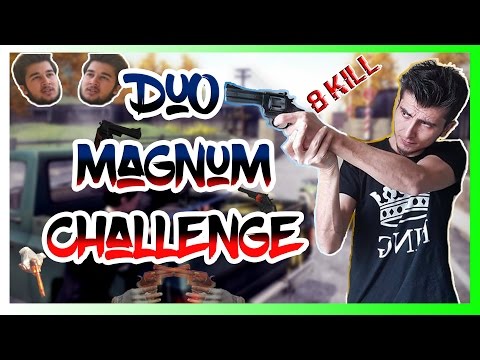 Sniper'a tek attım.Sol Sol Ahmet ile Duoda MAGNUM CHALLANGE.