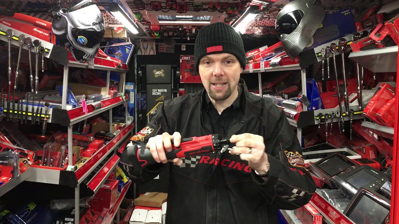 NICK THE TOOL: 14.4V IN-LINE SCREWDRIVER SNAP-ON - YouTube