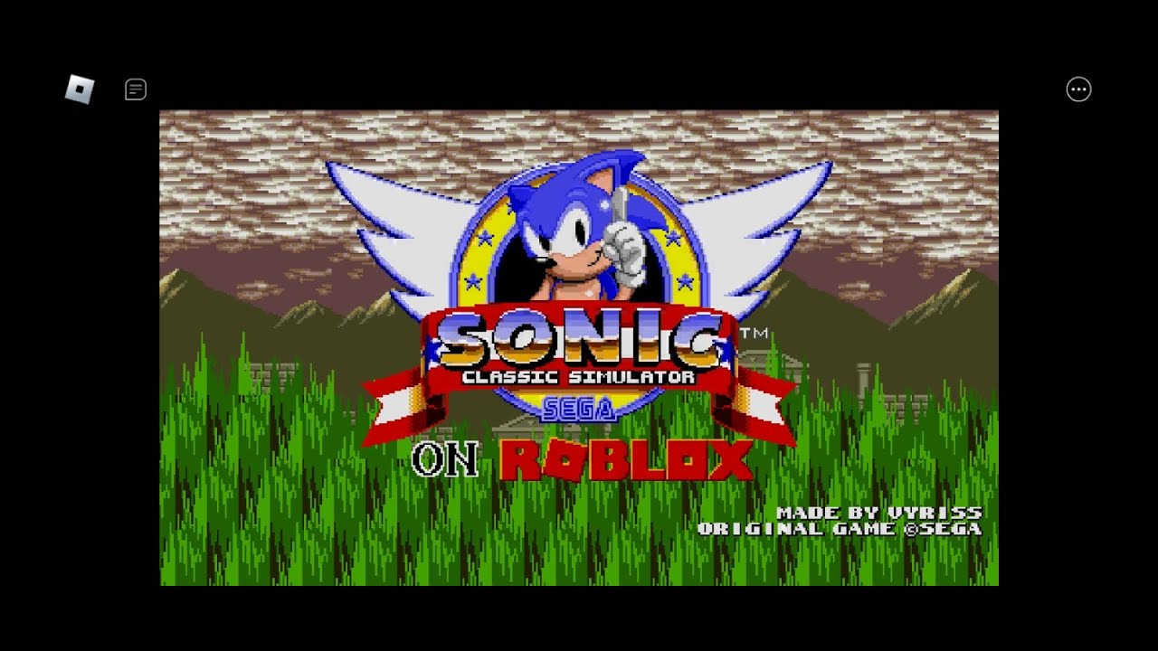 Roblox - Classic Sonic Simulator - YouTube