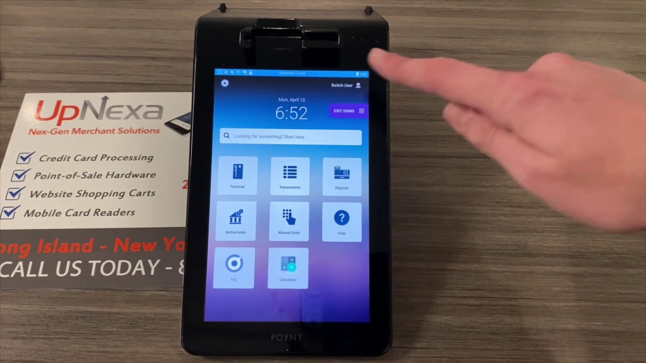 Poynt Smart Terminal- How to Reconnect to WIFI on your Poynt. - YouTube