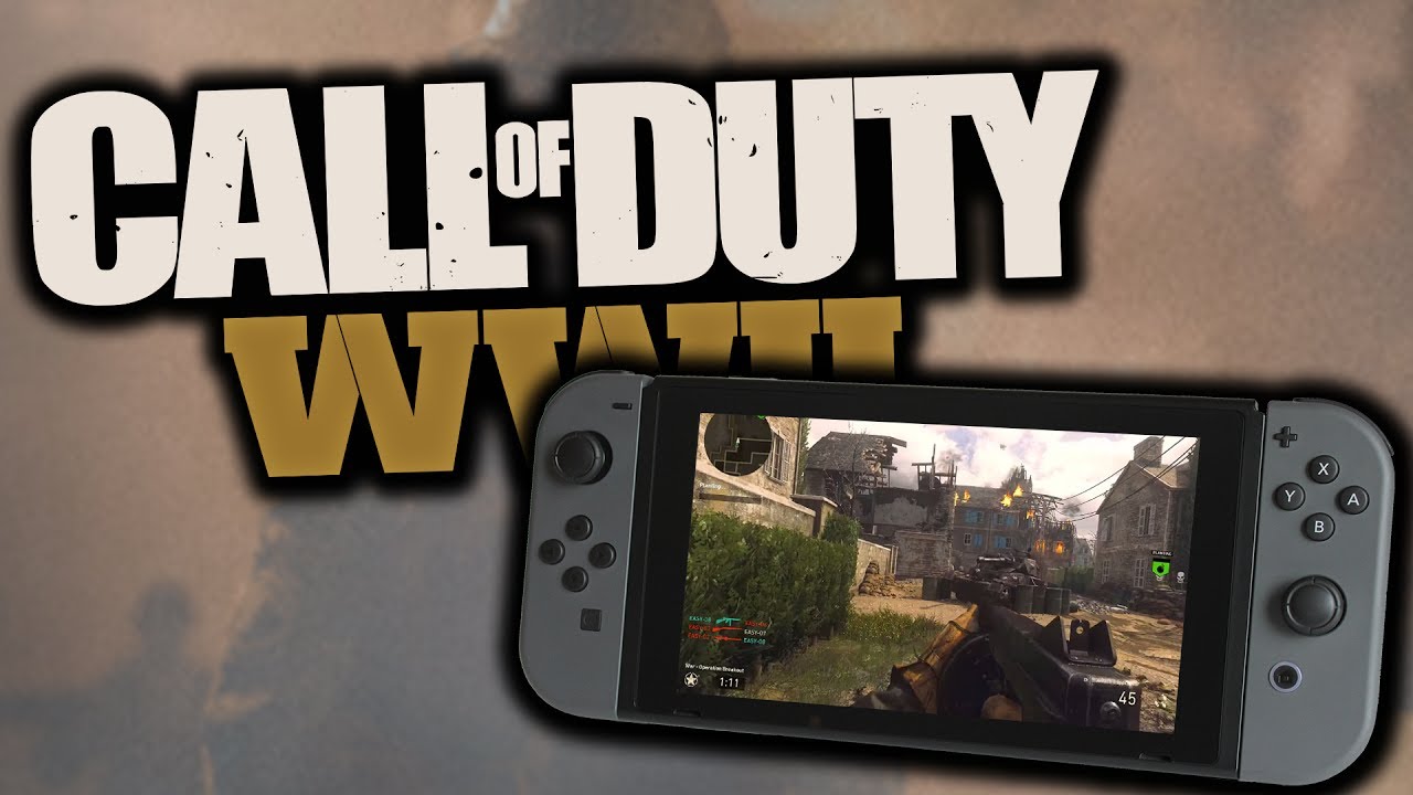CoD WW2: No Nintendo Switch Edition Confirmed - YouTube