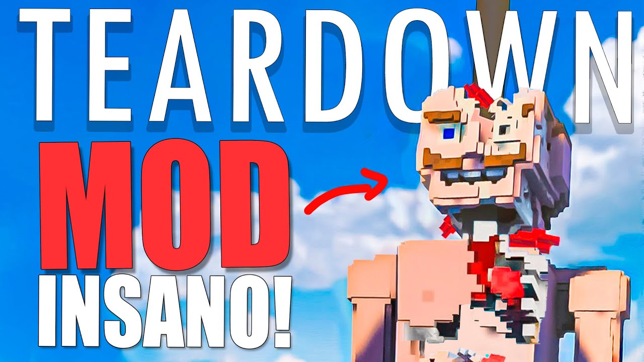 Teardown com MODS Destrua um Humano - YouTube