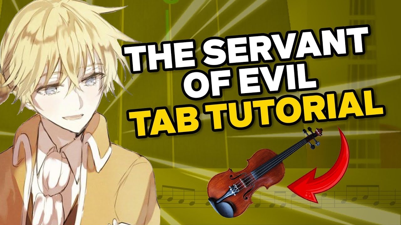 Tutorial de Violín: Cómo Tocar "The Servant of Evil" feat. Kagamine Len - YouTube