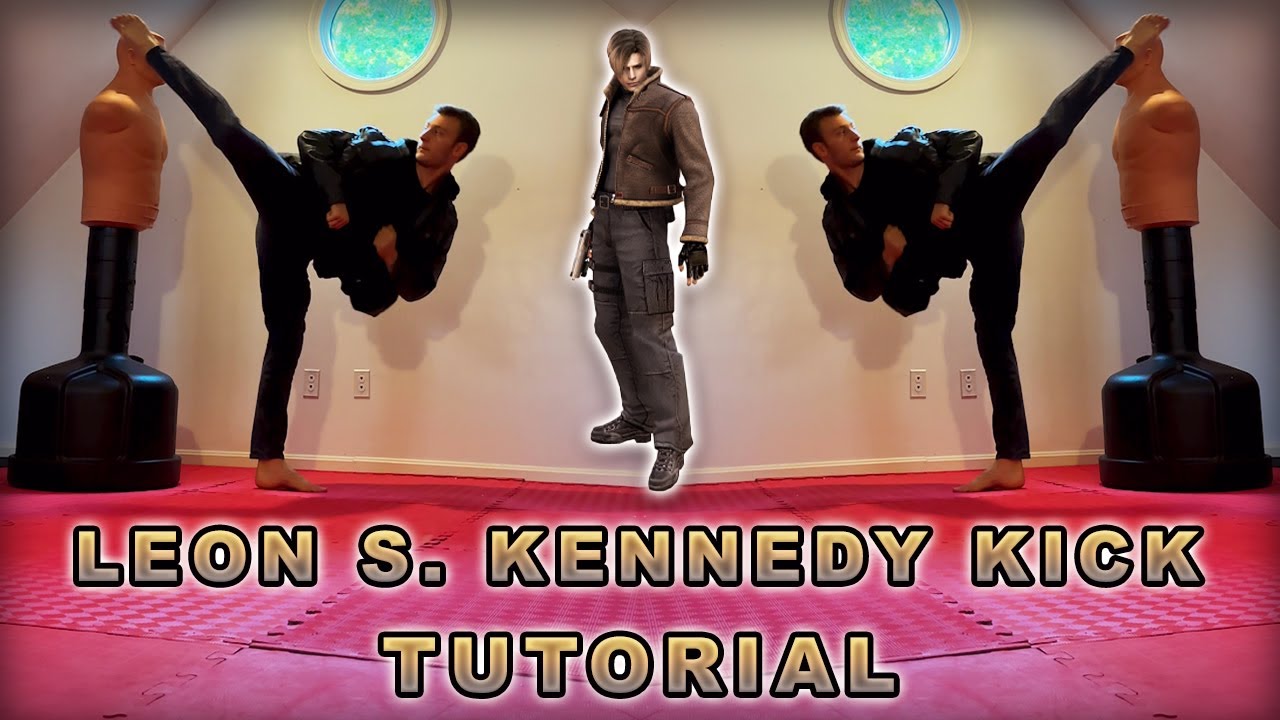 Leon S. Kennedy Kick Tutorial | Resident Evil 4 #shorts #martialarts ...