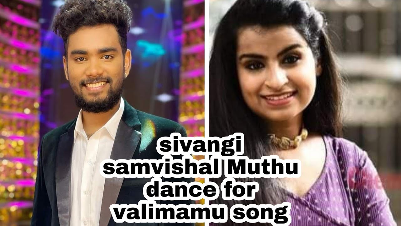 samvishal sivangi singing and dance performance semma fun ️ - YouTube