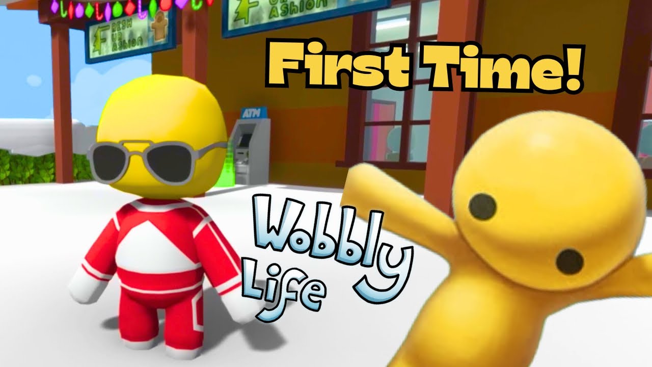My first time playing Wobbly Life! - YouTube
