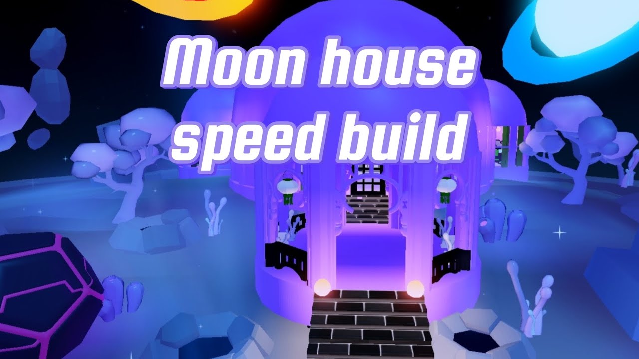 Moon house speed build part 1...#adoptmebuild #adoptmespeedbuild - YouTube
