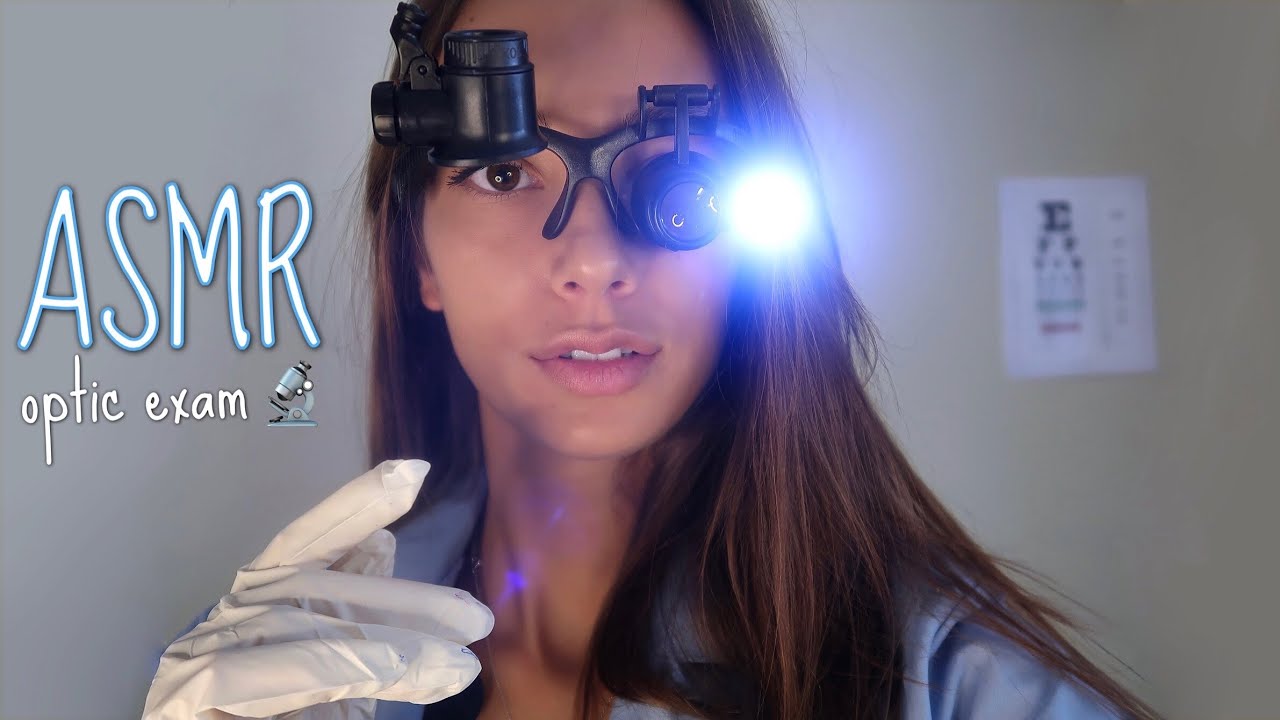 ASMR Eye Exam 👓 Optometrist Medical Roleplay - YouTube