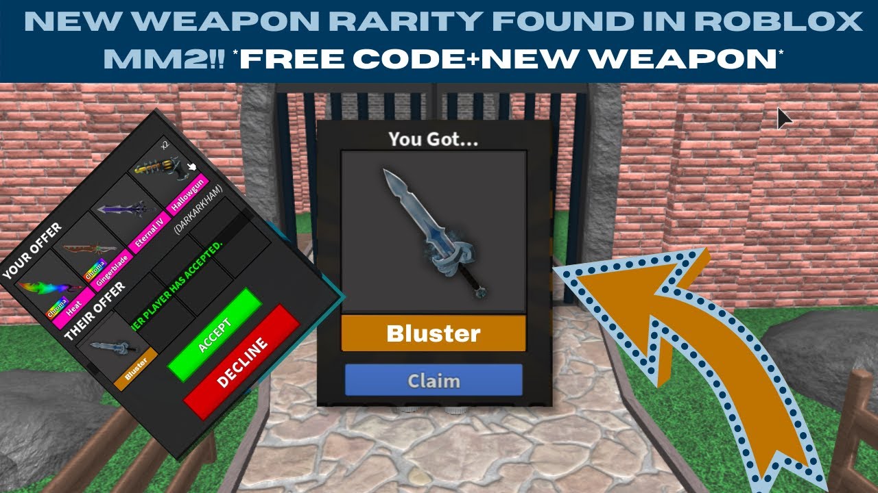 NEW WEAPON RARITY IN MM2!! *FREE WEAPON CODE PLUS NEW ITEMS* - YouTube