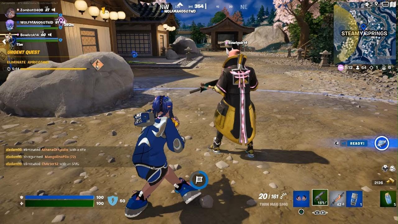 Danny plays Fortnite with friends ft Wolfman050 - YouTube