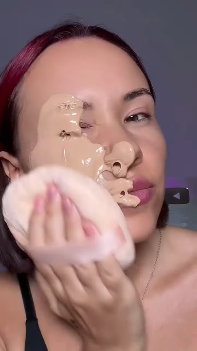 #grwm using weird makeup products ️ - YouTube