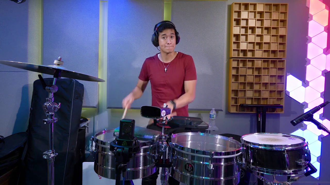 Uptown FUNK Timbales Cover - YouTube