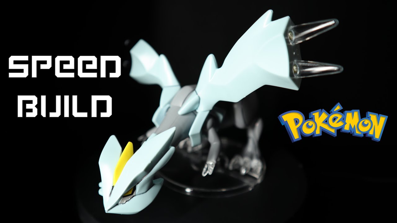 Ice Tao - Kyurem - Pokepla Speed Build - Pokemon Model Kit - [4K] - YouTube