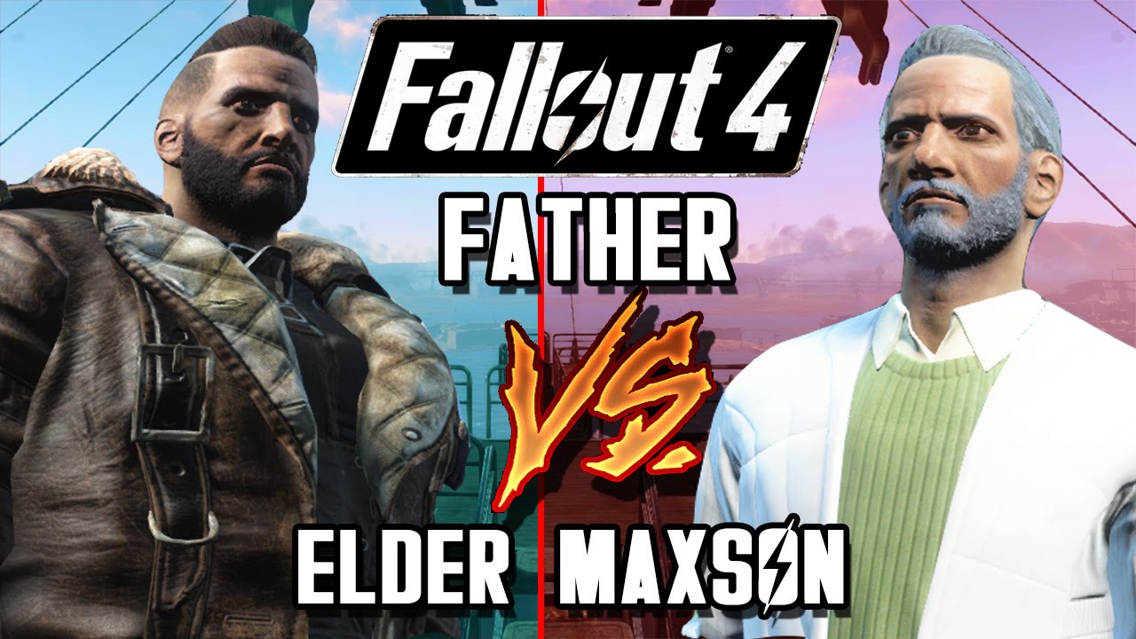 Elder Maxson VS Father | Fallout 4 Battle Arena | Battle Request - YouTube