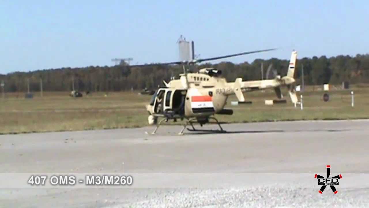 CFD International Armed 407 Demonstration - YouTube