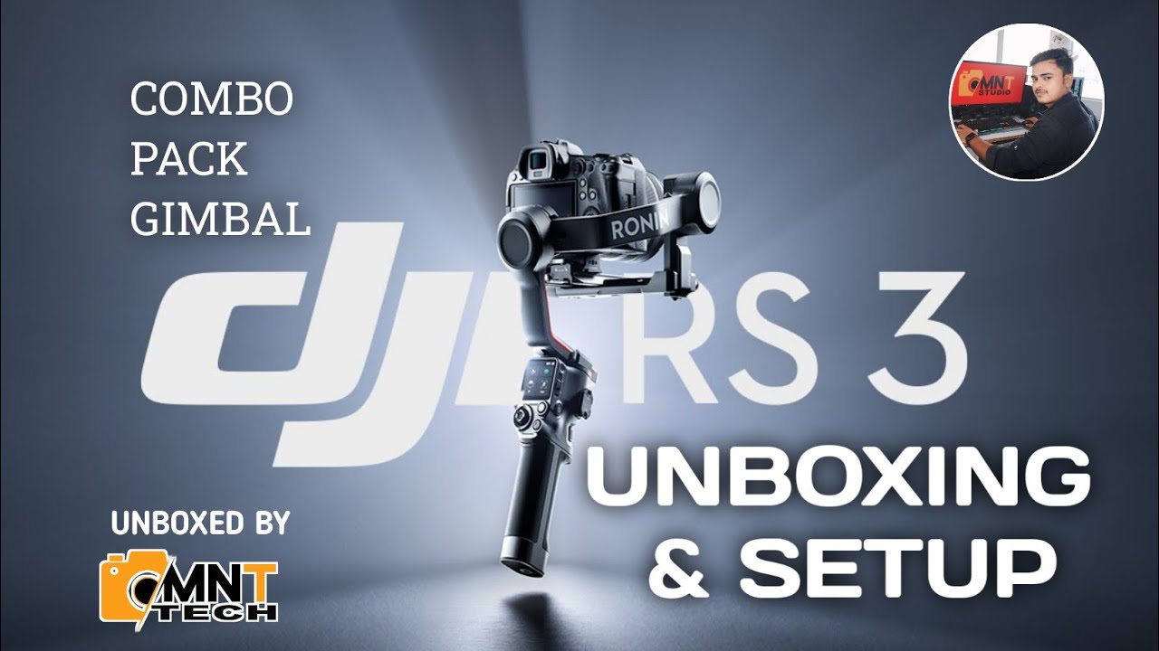 DJI RS 3 Combo Unboxing and Setup | Ronin S3 Gimbal - YouTube