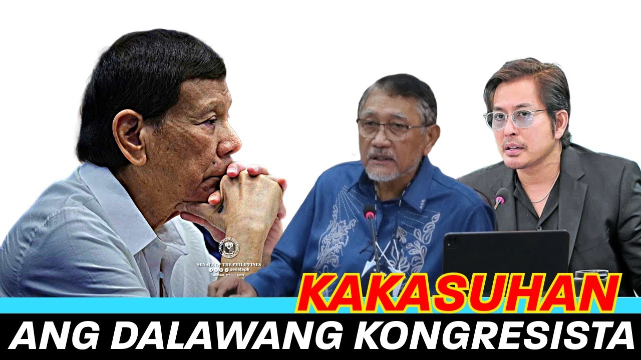 Cong Abante at Dan Fernandez AASUNTUHIN NI DUTERTE - YouTube