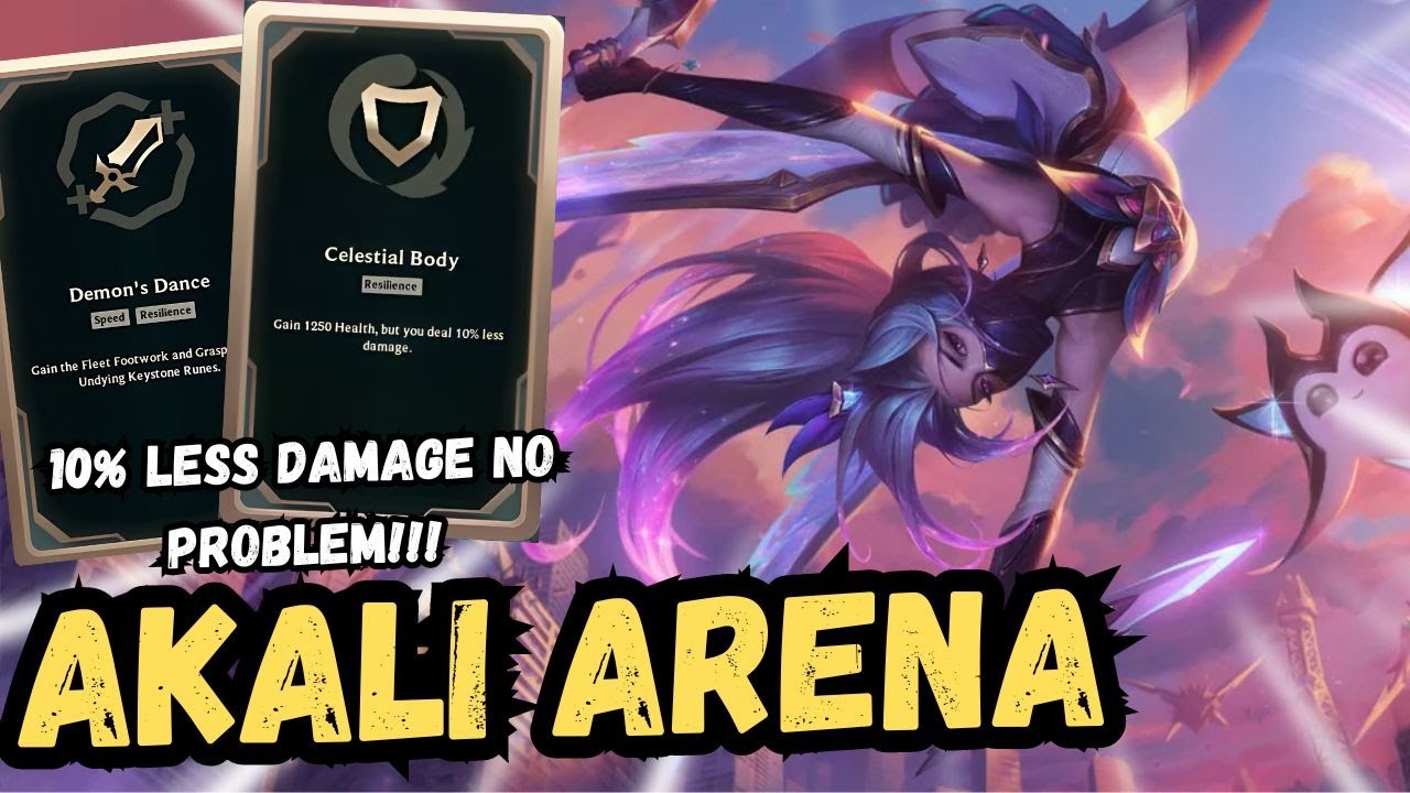 Riftmaker Akali Annoying Celestial Body Tanky AP + Runecarver Damage ...