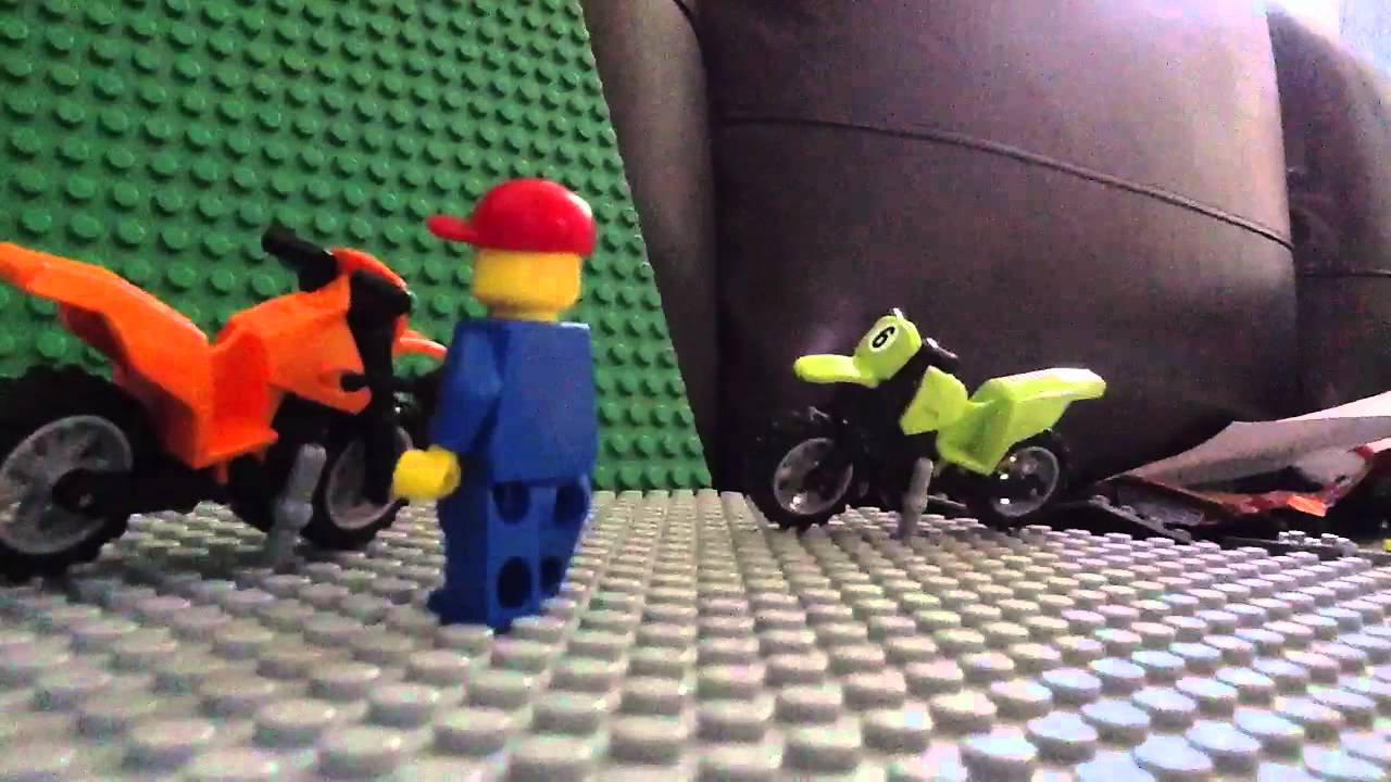 Lego Motorcycle Race - YouTube