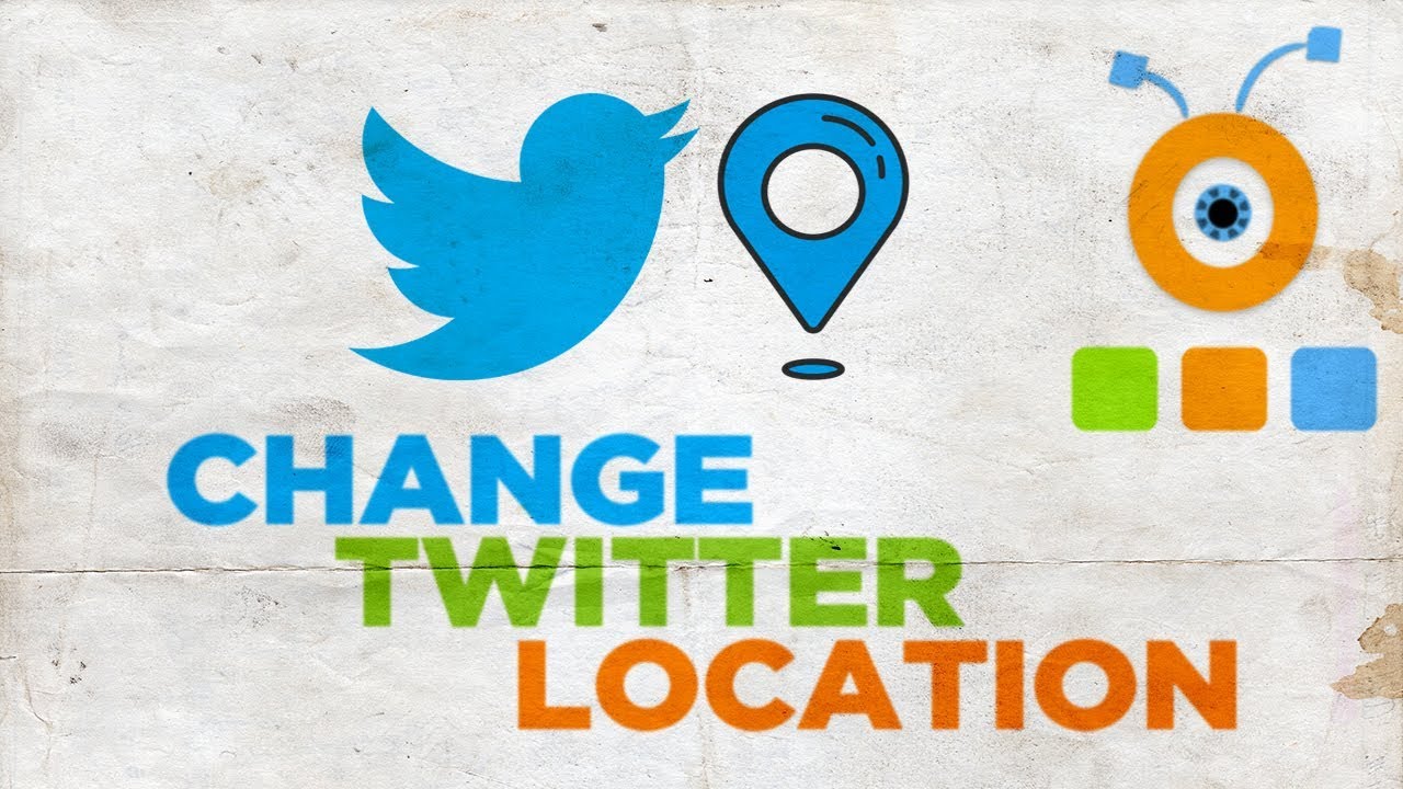 How to Change your Twitter Location - YouTube