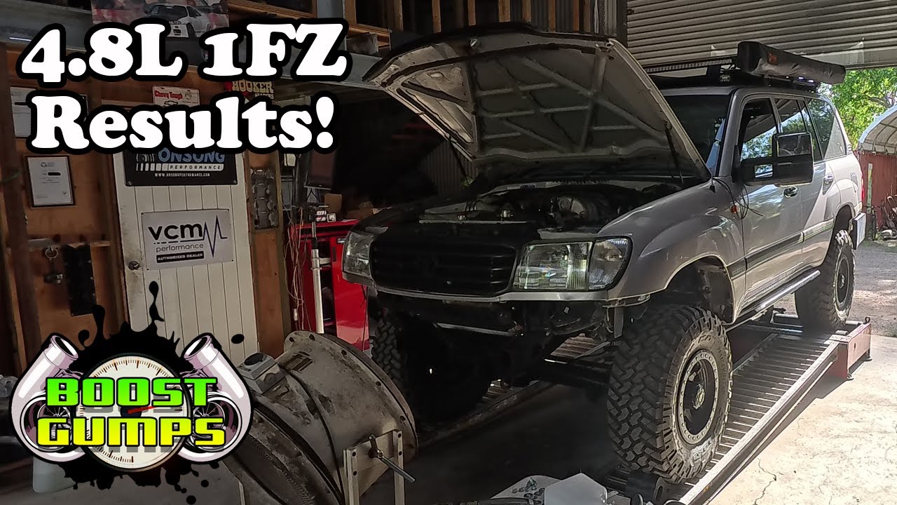 4.8L 1FZ Hits the Dyno! || FZJ105 Turbo Build! || Episode 5 - YouTube