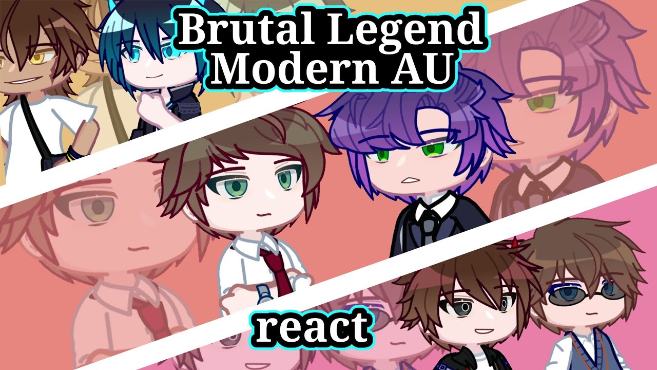 [2x] Brutal Legend Modern AU react | Introduction - YouTube