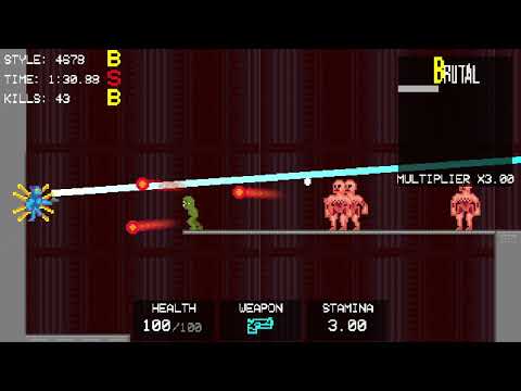 RETROKILL Demo 0-1 P-Rank - ULTRAKILL Demake - YouTube
