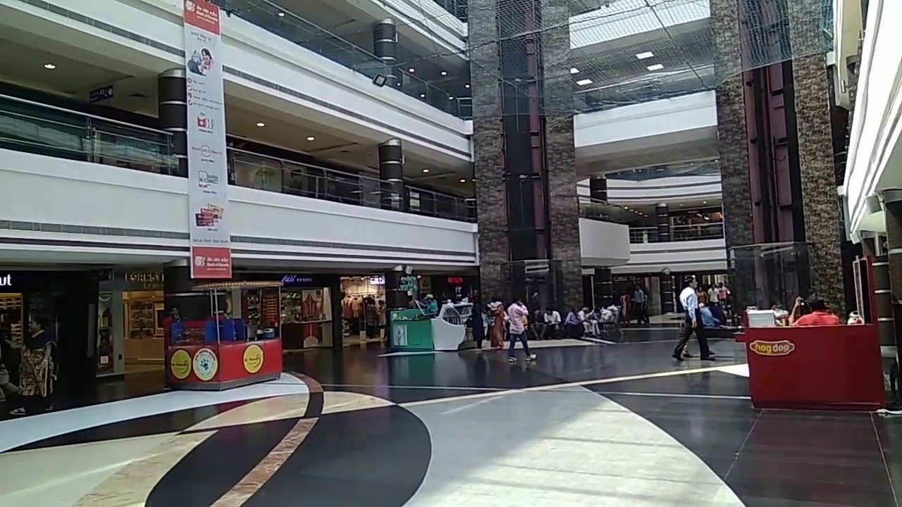 Sahara Mall Lucknow inside - YouTube