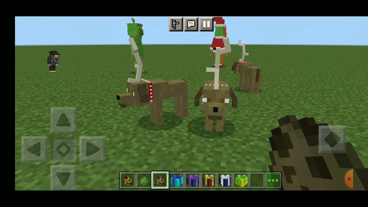 Minecraft The Grinch Mod ADDONS - YouTube